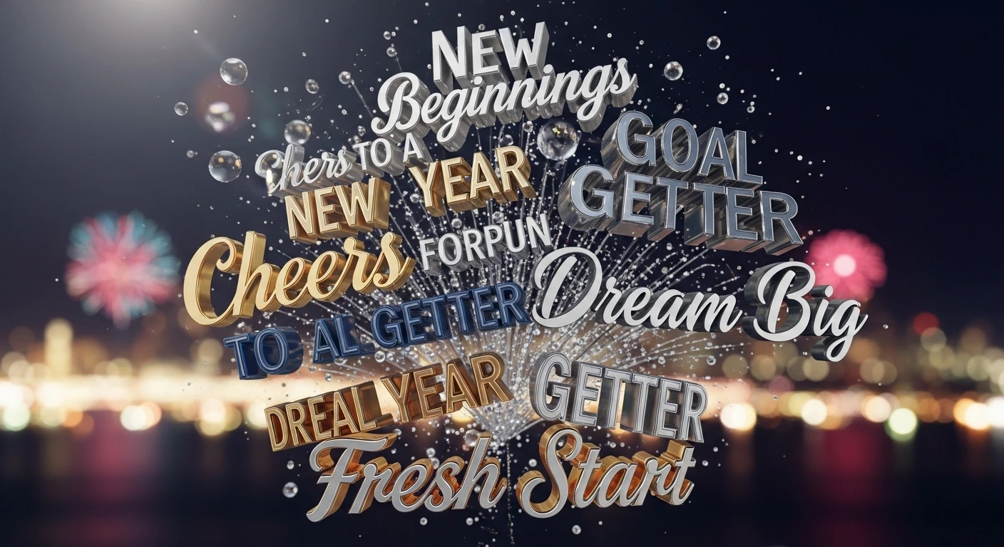 224+ Inspiring New Year’s Day Slogans to Kickstart 2025 with Joy ...