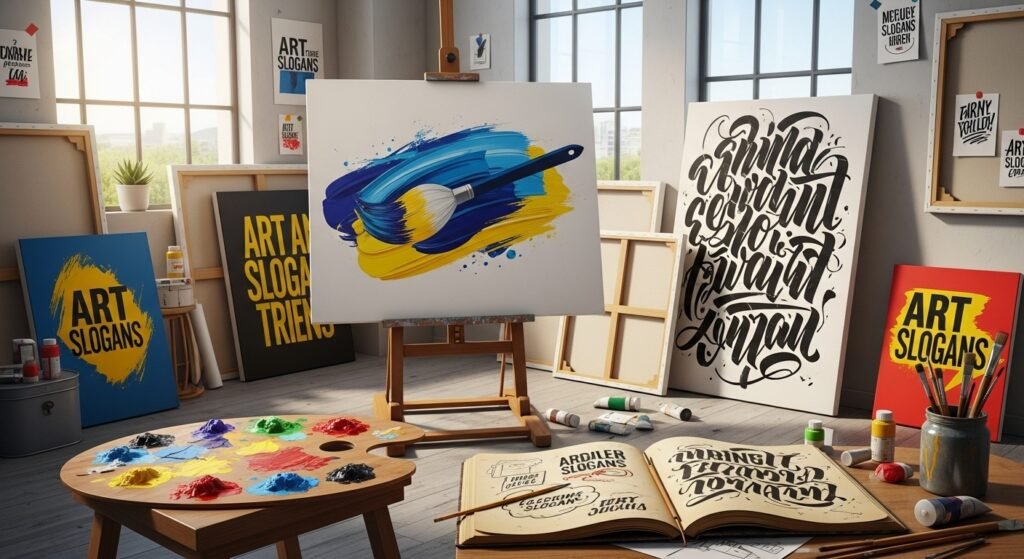🎨 222+ Inspiring Art Slogans to Ignite Creativity & Passion in 2025 🌈 ...